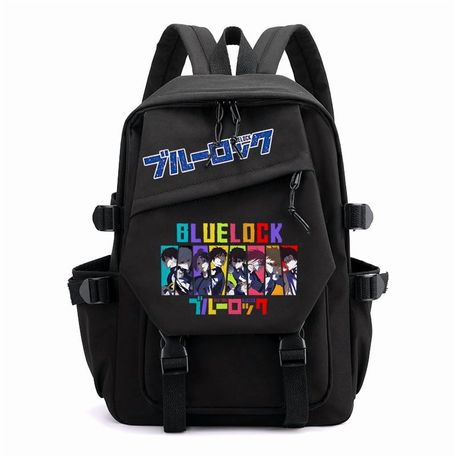 Blue Lock Blue Prison Collaboration Backpack Versatile Large Capacity ...