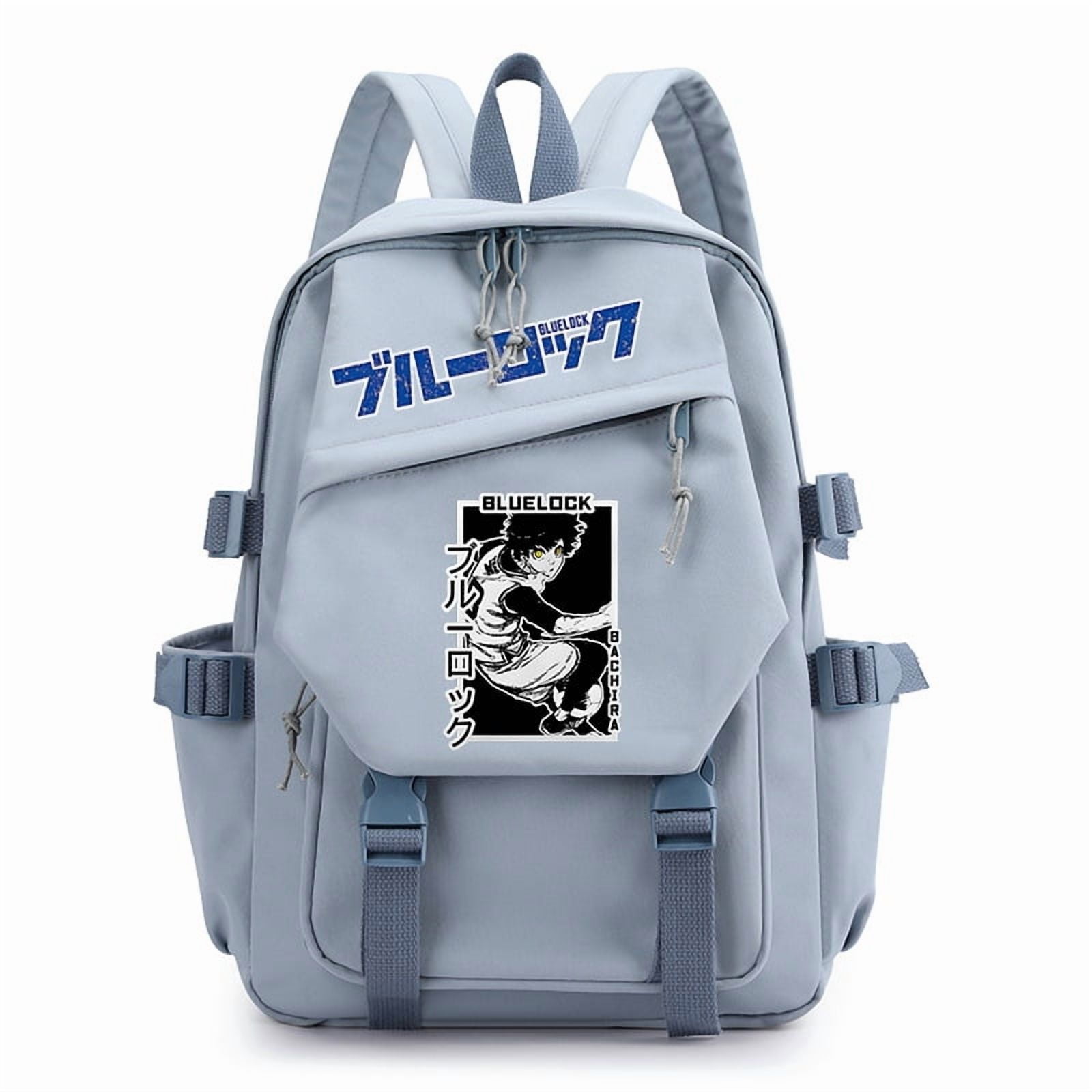 Blue Lock Blue Prison Collaboration Backpack Versatile Large Capacity ...