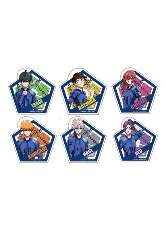 Blue Lock (Comic) - Group Posing Art Transparent Die-Cut Sticker ...