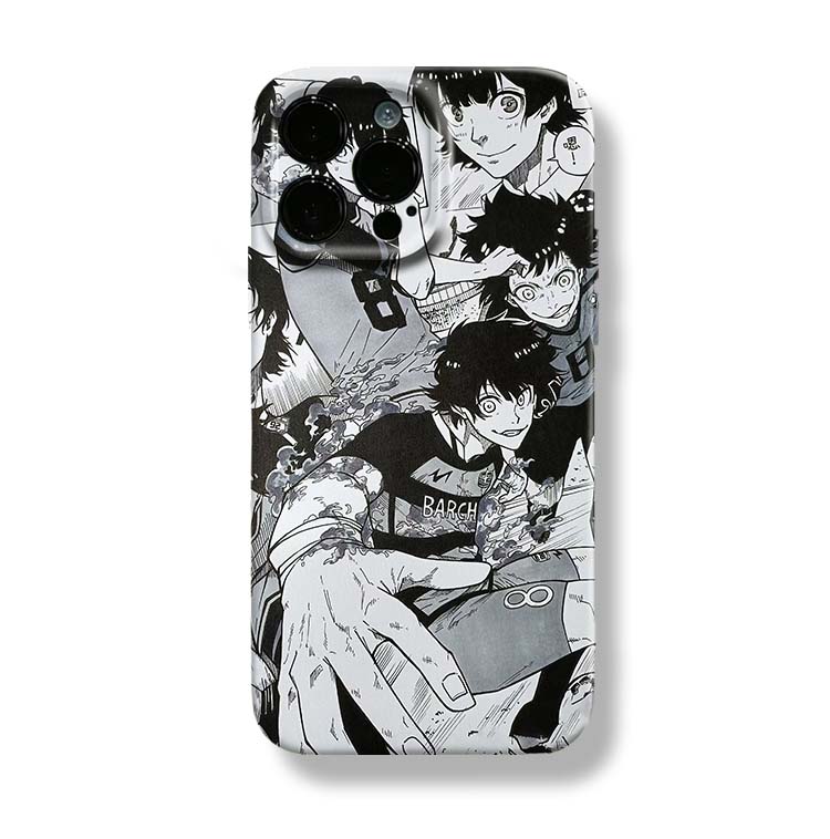 Blue Lock Compatible with iPhone 16 E Case Design Soft Silicone Cute ...