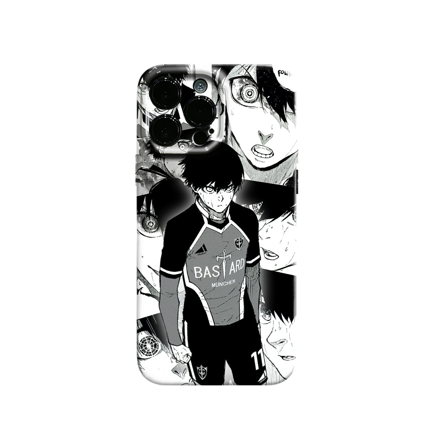 Blue Lock Compatible with iPhone 16 E Case Design Soft Silicone Cute ...