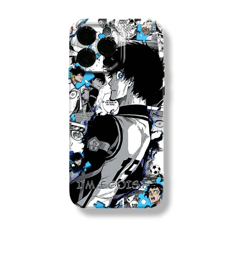 Blue Lock Compatible with iPhone 16 E Case Design Soft Silicone Cute ...