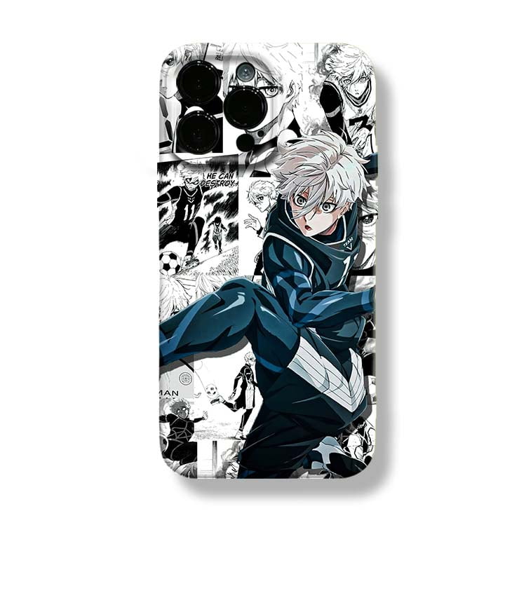 Blue Lock Compatible with iPhone 16 E Case Design Soft Silicone Cute ...