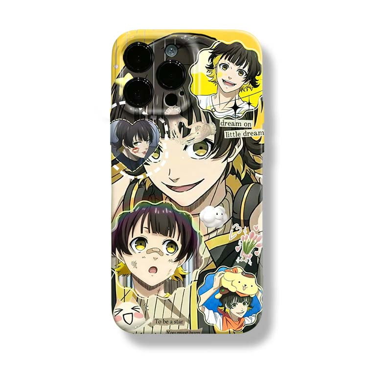 Blue Lock Compatible with iPhone 16 E Case Design Soft Silicone Cute ...