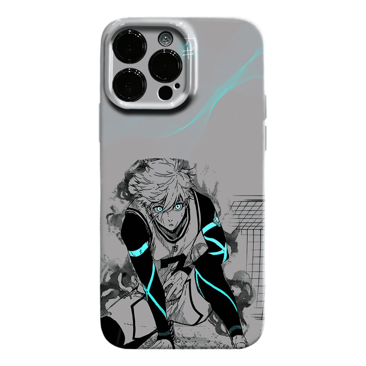 Blue Lock Compatible with iPhone 16 E Case Design Soft Silicone Cute ...