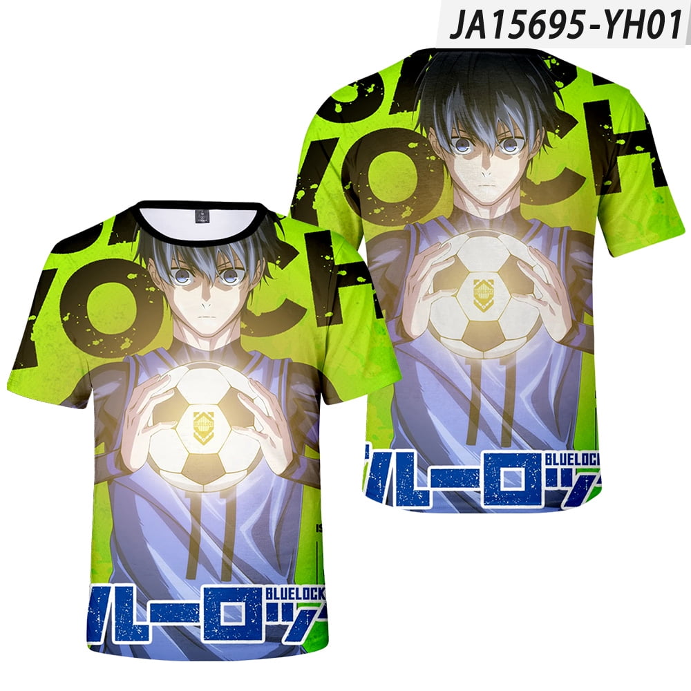 Blue Lock Cosplay T-Shirt Merch For Women/Men Unisex Summer Fashion ...