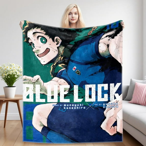 Blue Lock Gifts Blanket For Teen Girls Men Boys Women Him Christmas Day ...