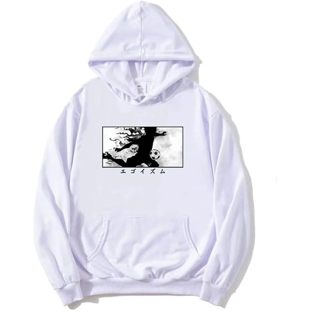 Blue Lock Hoodies Casual Hooded Sweatshirts Unisex Clothing Long Sleeve ...