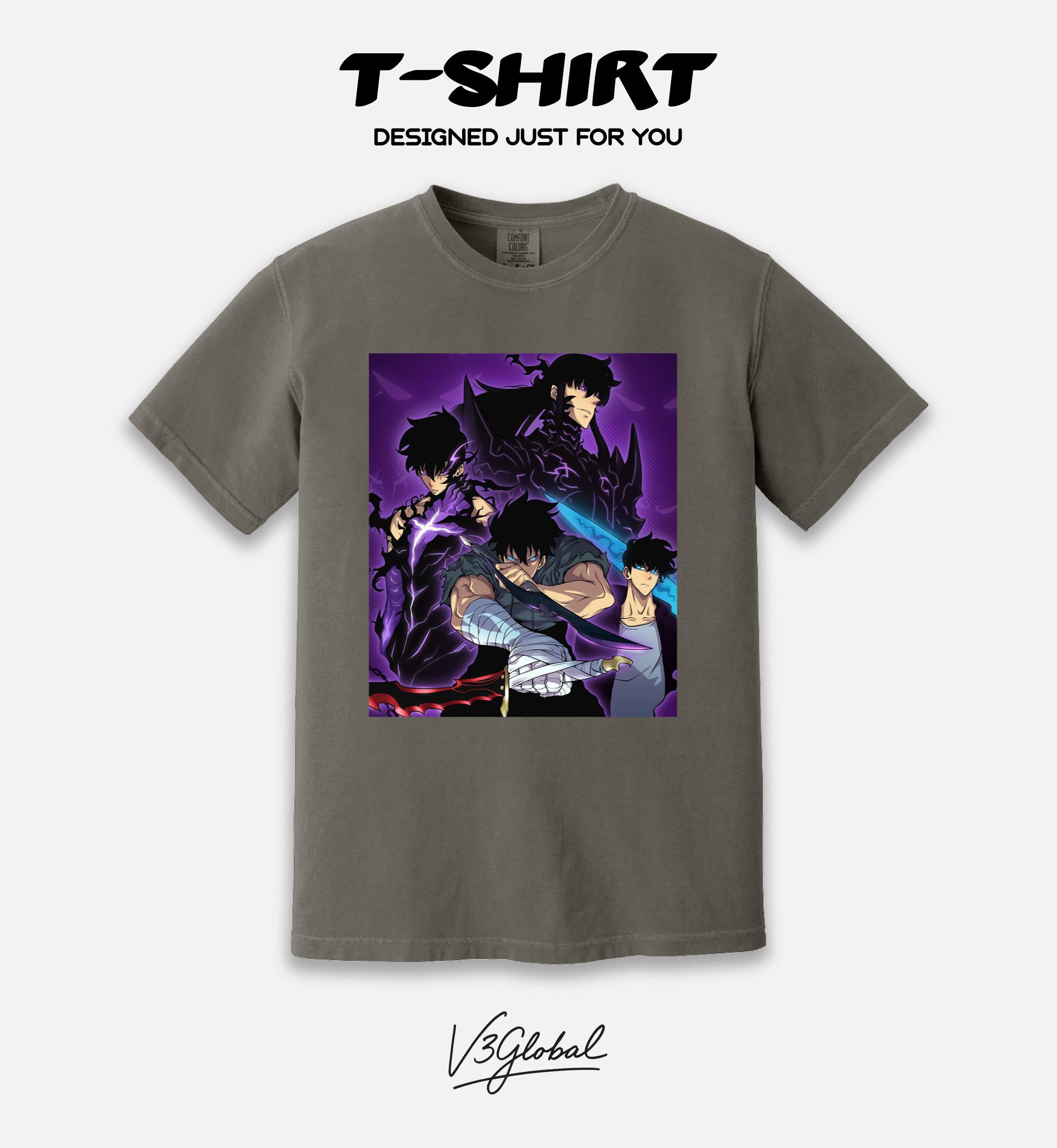 Blue Lock Isagi Determined Leader Anime Comfort Color T-Shirt Vintage ...