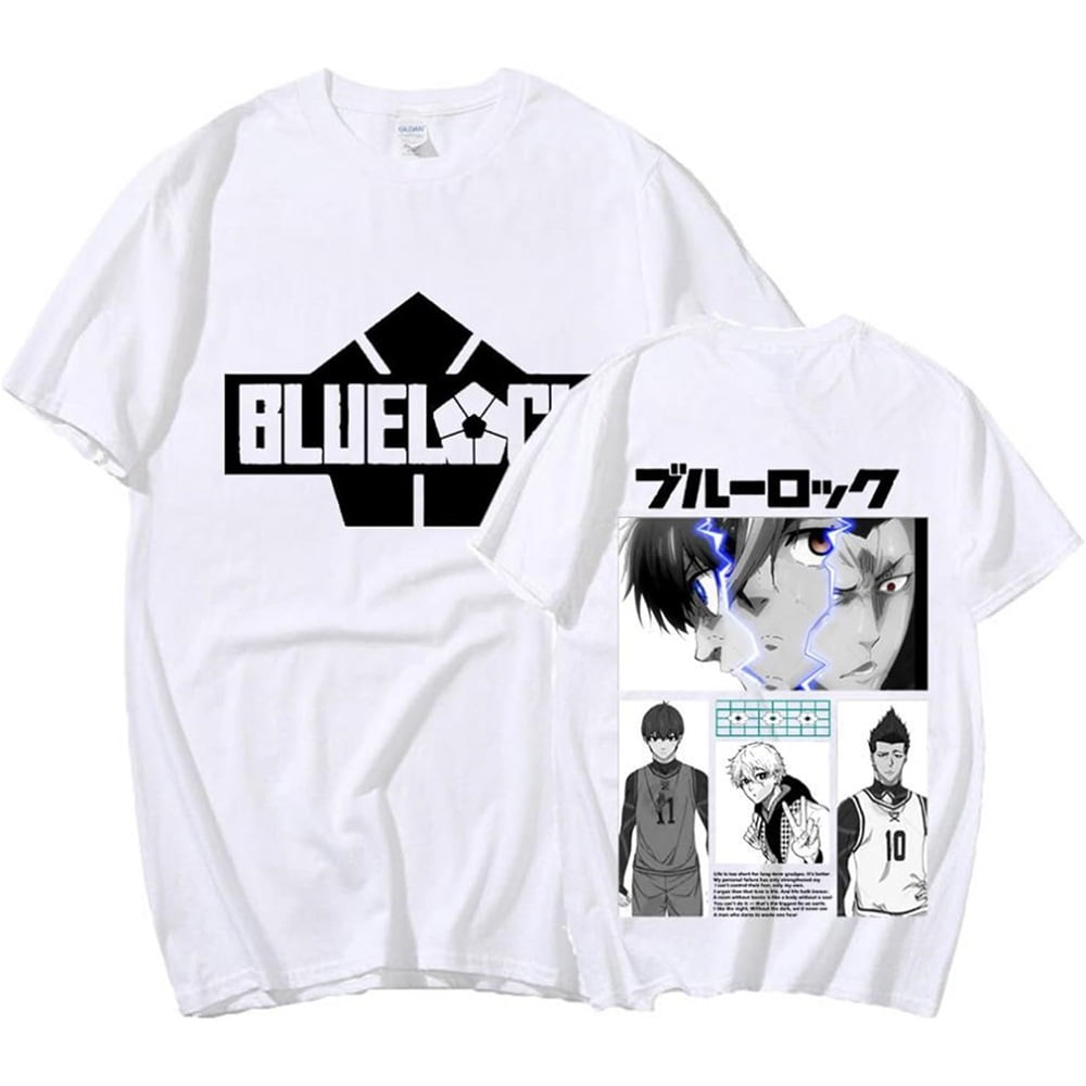 Blue Lock - Isagi Yoichi Nagi Seishirou Short Sleeve Graphics T-Shirt ...