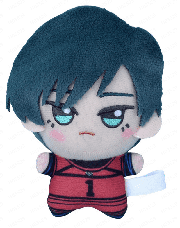 Blue Lock Plush Doll Keychain Isagi Yoichi Figure Pendant Anime Cartoon ...