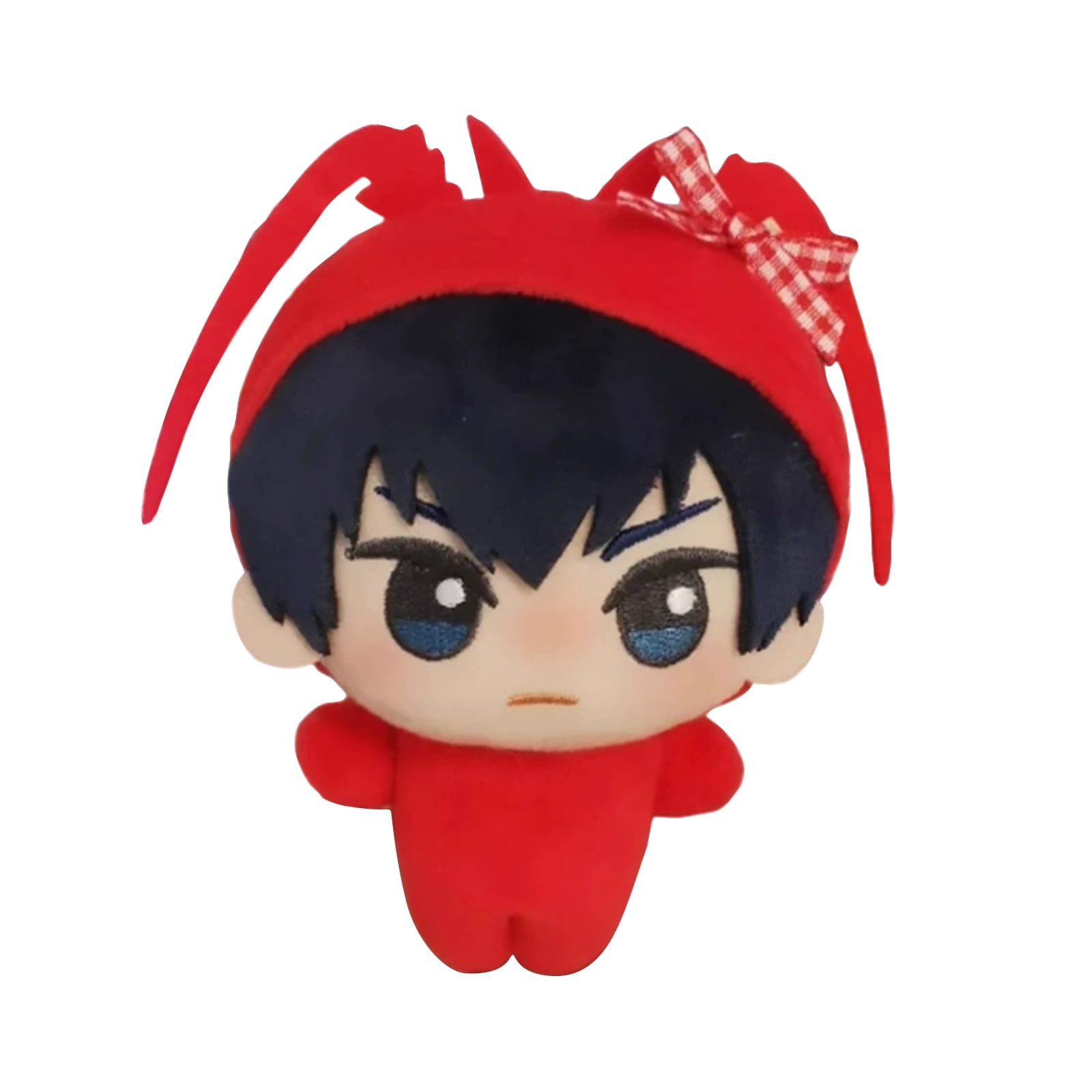 Blue Lock Plush Keychain 4 inches, Kawaii Mini Isagi Yoichi Figure ...