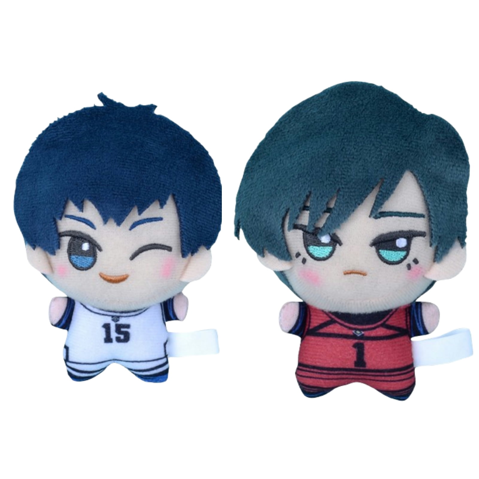 Blue Lock Plush,Rin & Itoshi Sae 4.7" Cartoon Game Figure Plush Toy ...