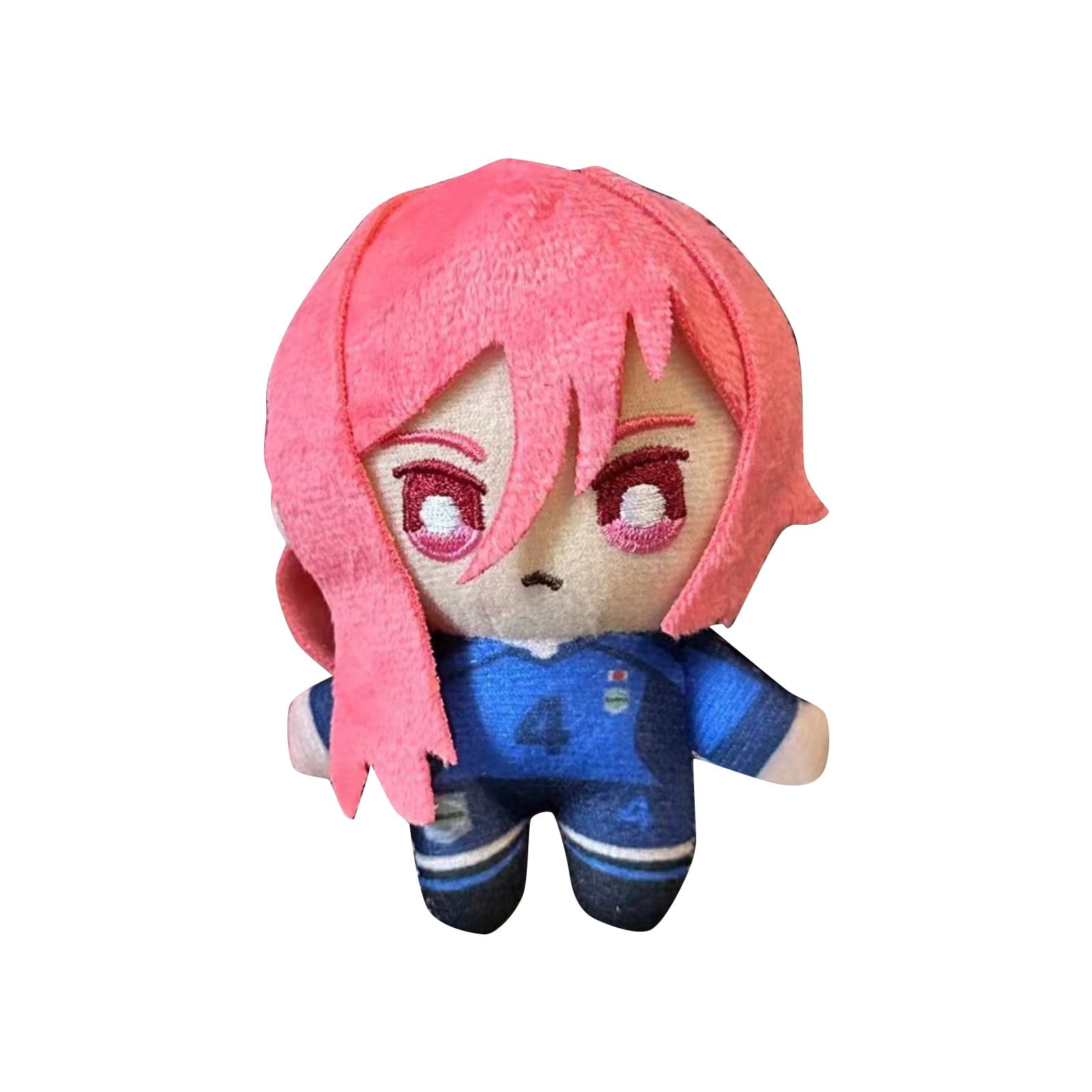 Blue Lock Plush Toy 10cm Anime Character Doll Decorations Pink ...