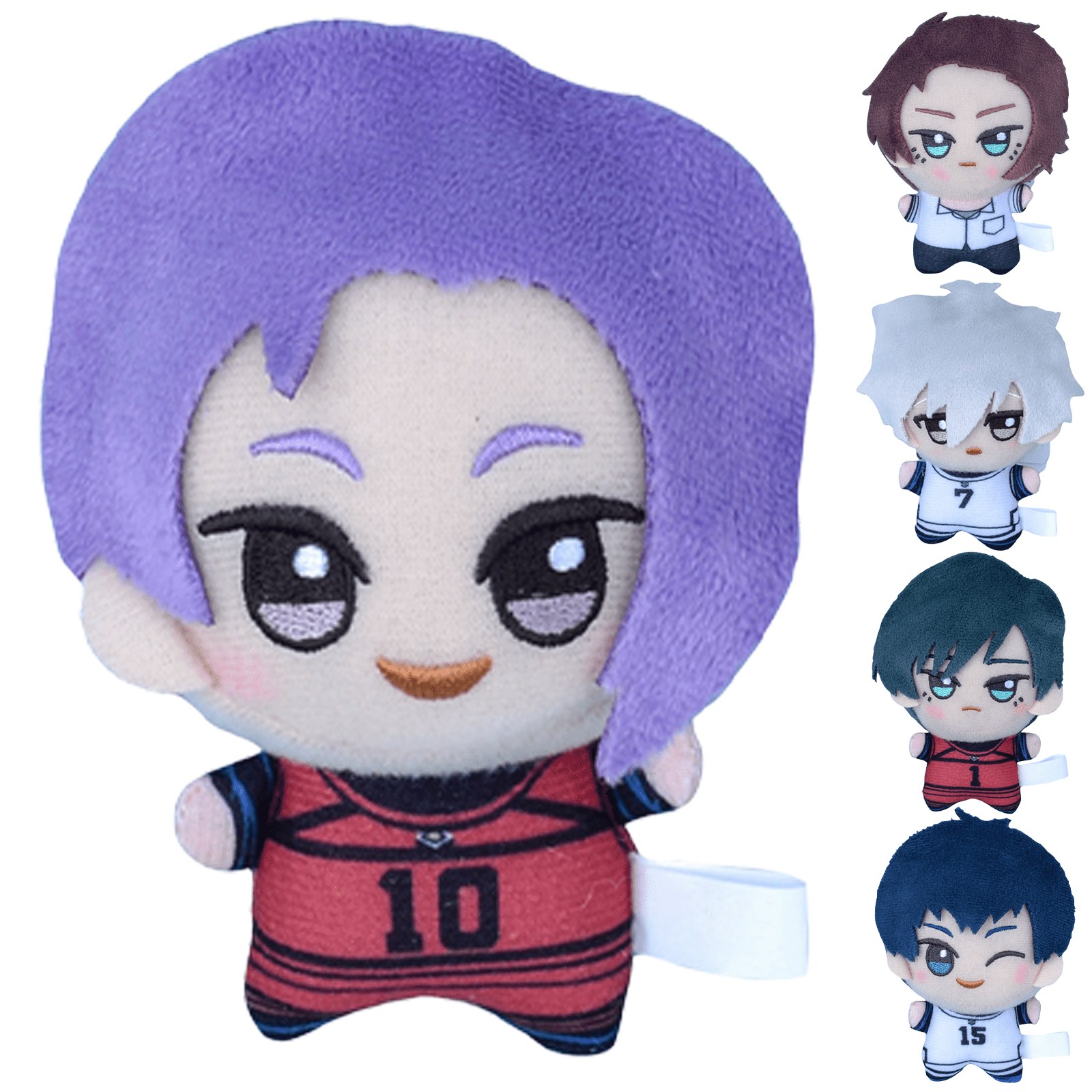 Blue Lock Plush Toys Mikage Reo，blue Lock Cute Action Figure Stuffed ...