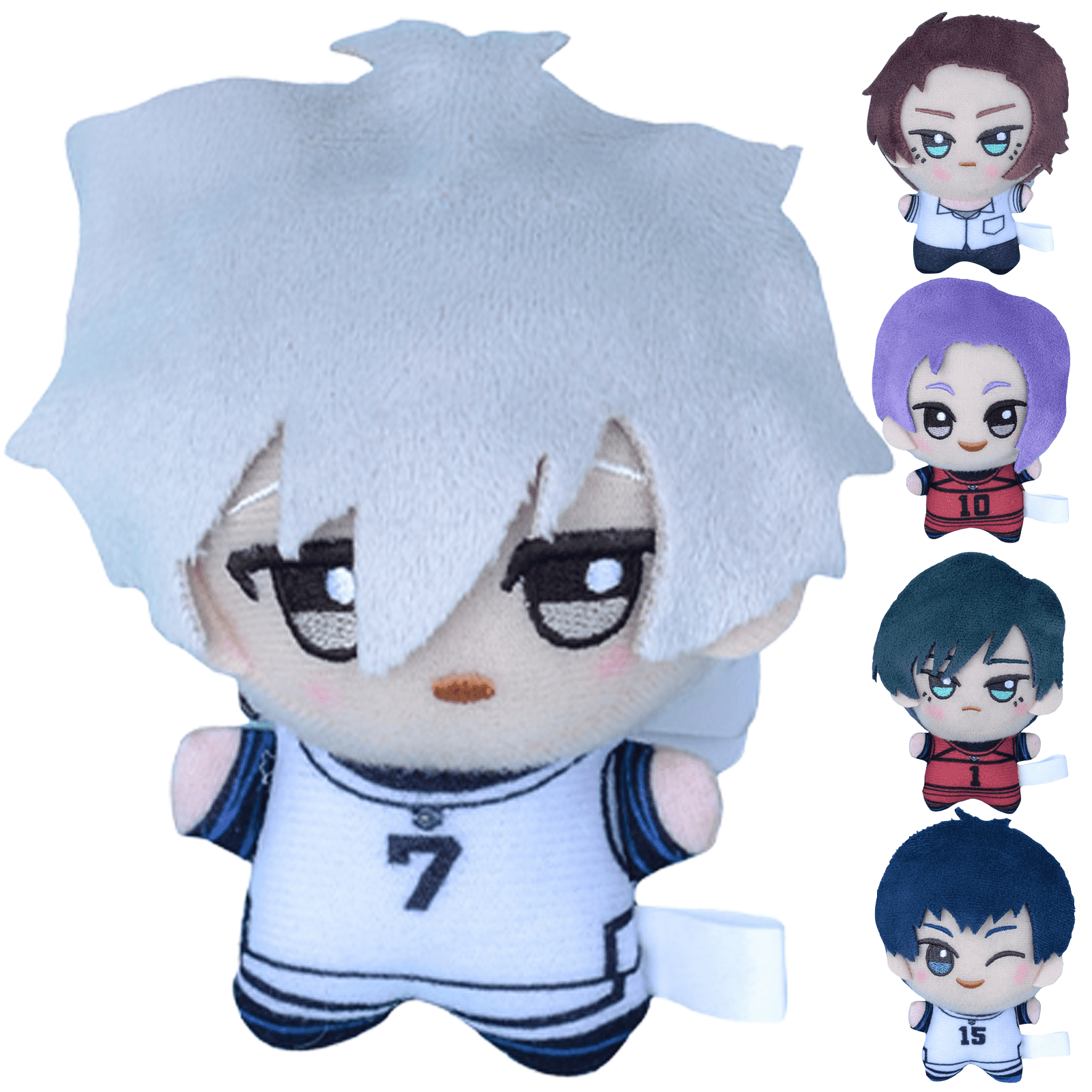 Blue Lock Plush Toys Nagi Seishiro，blue Lock Cute Cartoon Game Stuffed ...