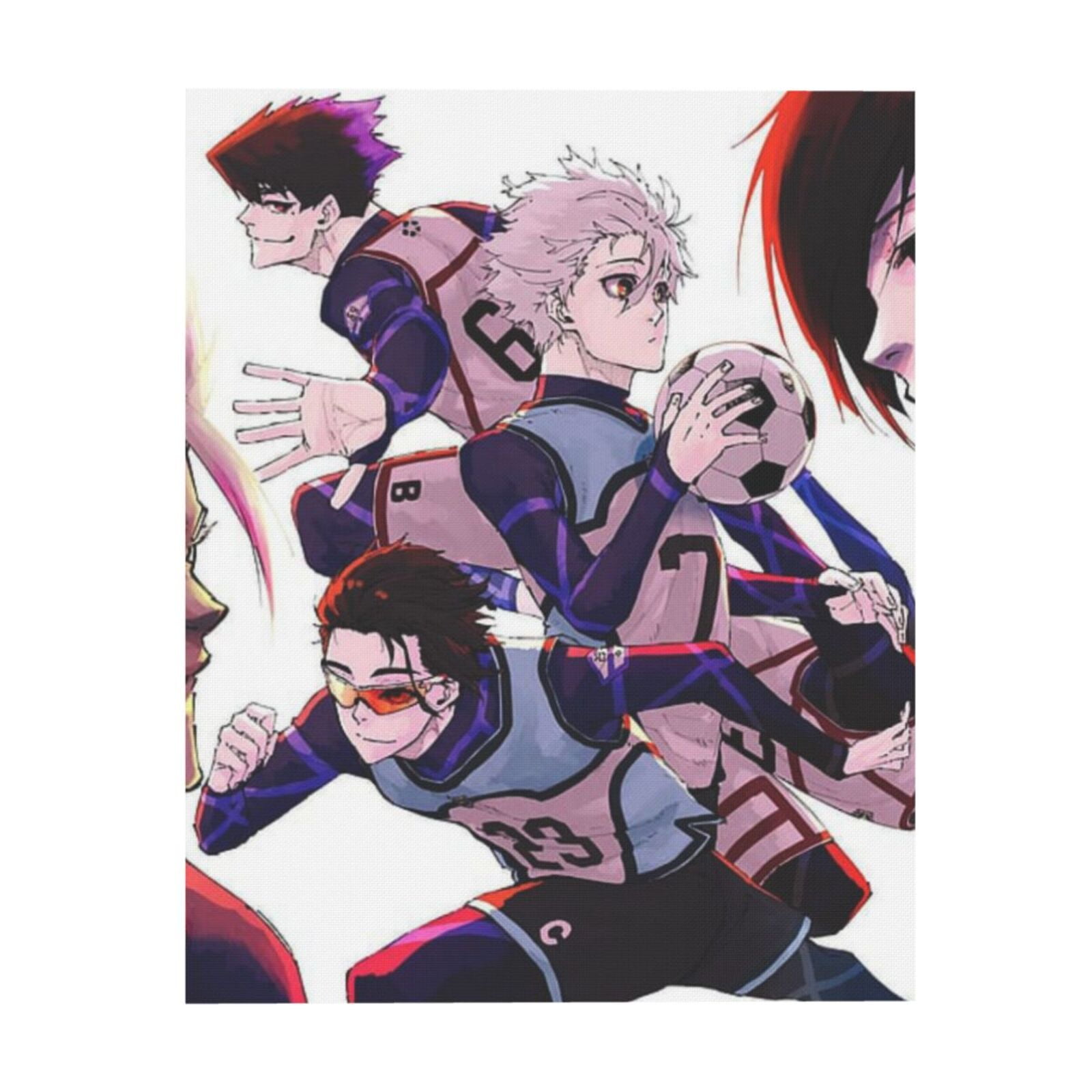 Blue Lock Posters, Anime Frameless Wall Poster, Japan Anime Home Decor ...