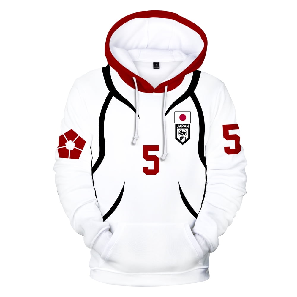 Blue Lock Sports Hoodie Unisex Football Uniform Anime Hooded Sweatshirt ...