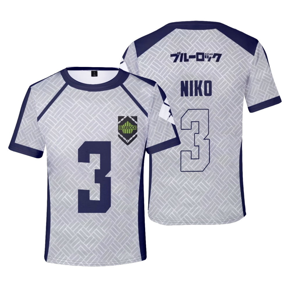 Blue Lock Sports T-shirt Anime T-shirts Merch Fashion 3D Print Sports ...