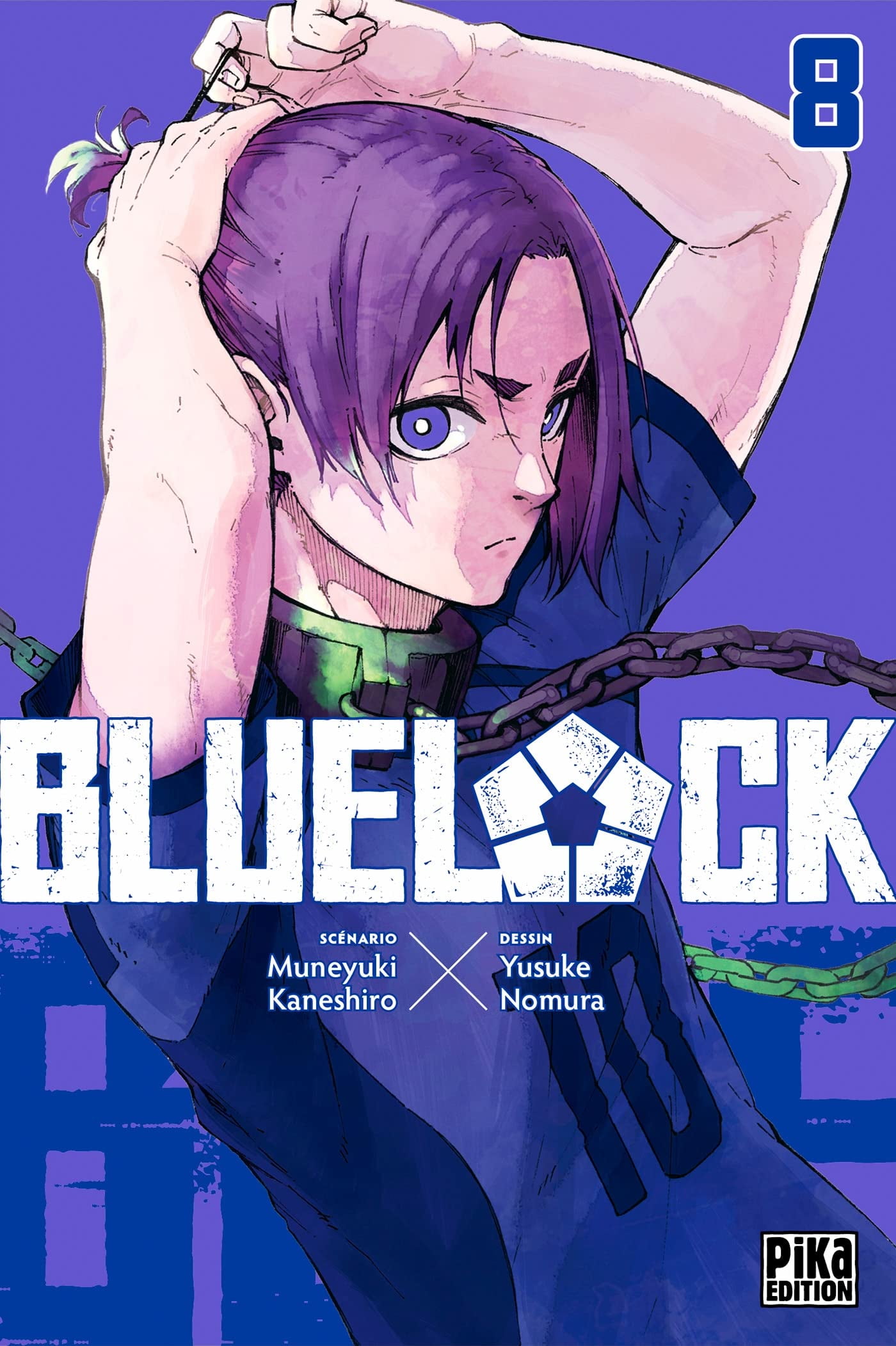 Blue Lock T08 Muneyuki Kaneshiro,Martin Berberian,Yusuke Nomura,Lilian Lebrun (Paperback ...