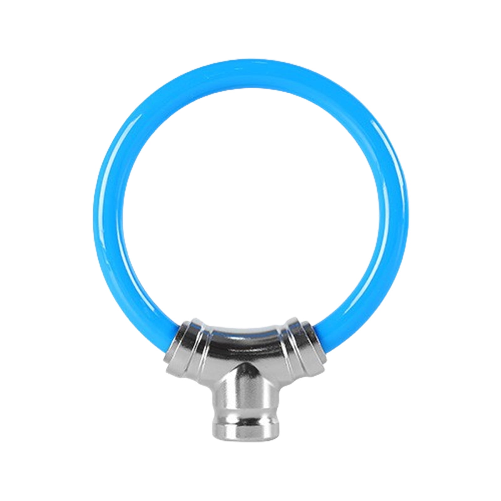 Blue Lock Thickened Steel Cable Lock Alloy Ring Lock With Waterproof ...