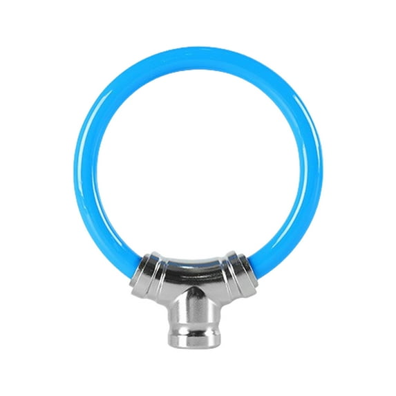 Blue Lock Thickened Steel Cable Lock Alloy Ring Lock With Waterproof ...