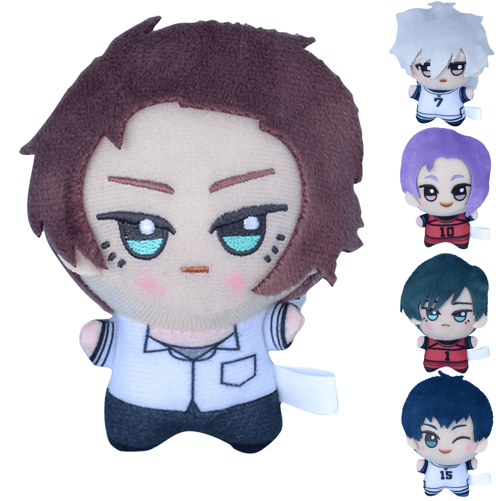 Blue Lock Toys Plush Itoshi Sae，blue Lock Action Figure Dolls Cute ...