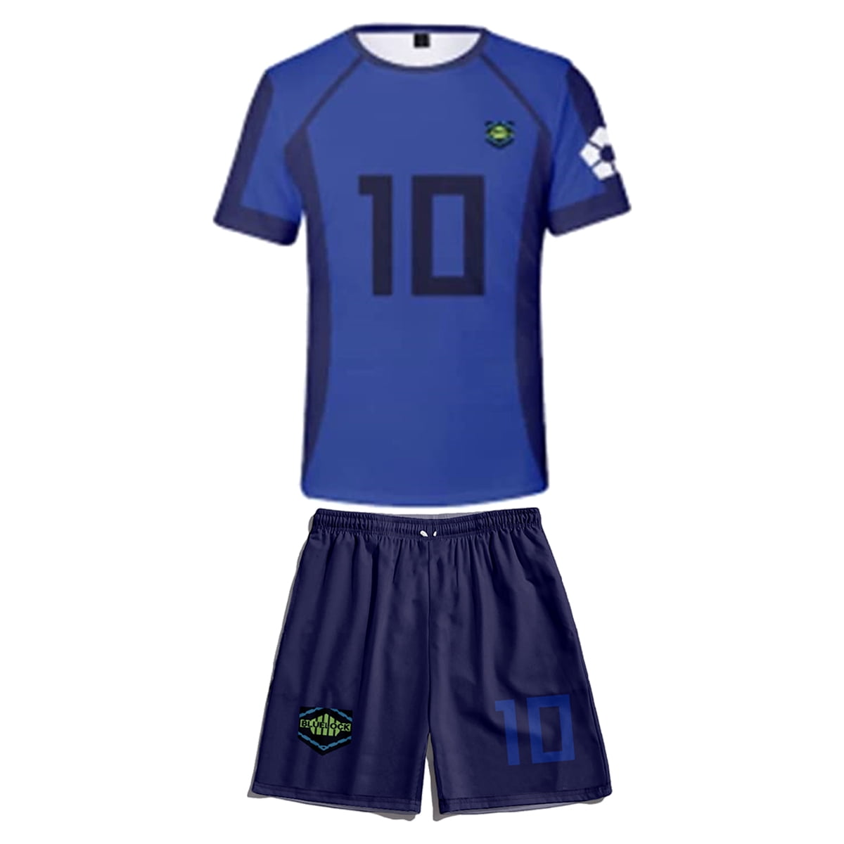 Blue Lock Yoichi Isagi 2025 Sports Suit Shorts T-shirt Anime Sports ...