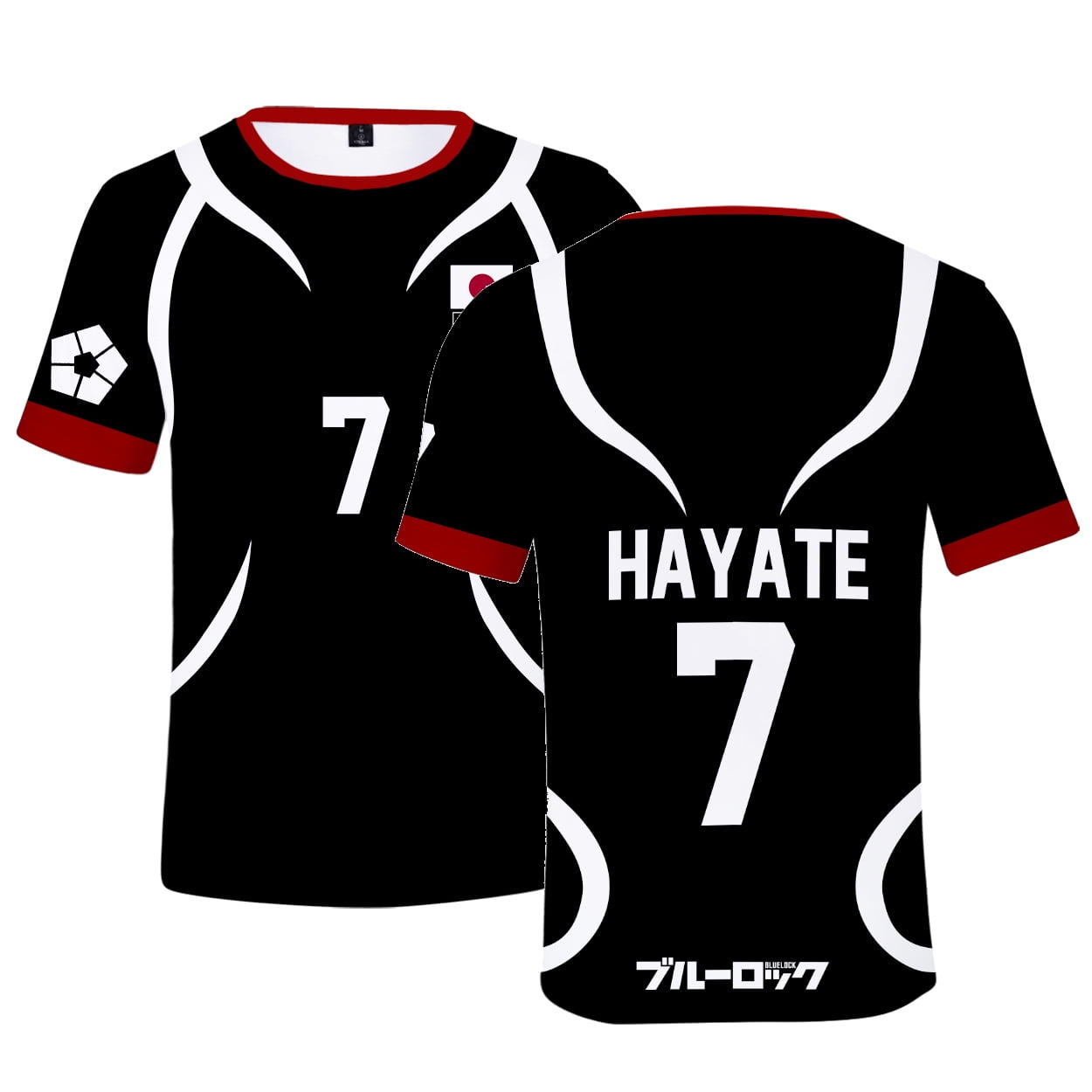 Blue Lock Yoichi Isagi Team Uniform Sports Suit Shorts T-shirt Anime ...