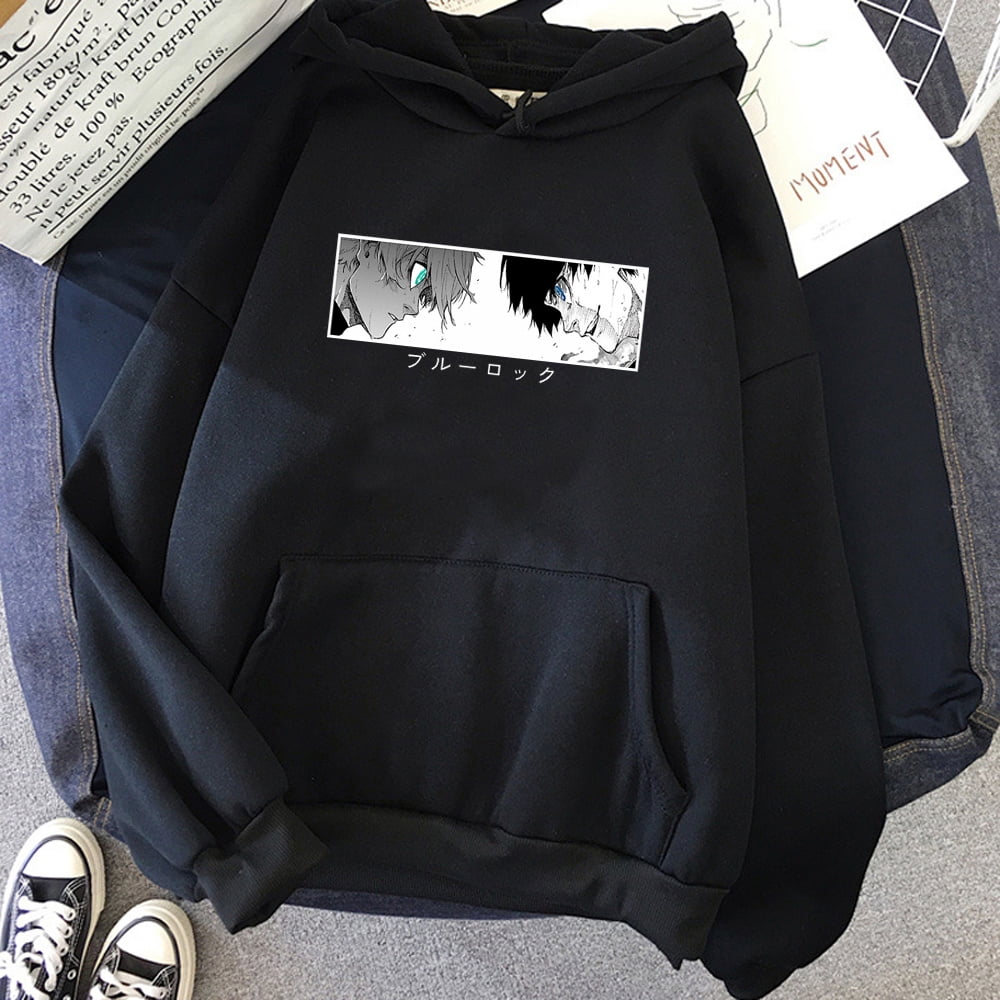 Blue Lock hoodies women anime vintage hoddies pulls women Fleece ...