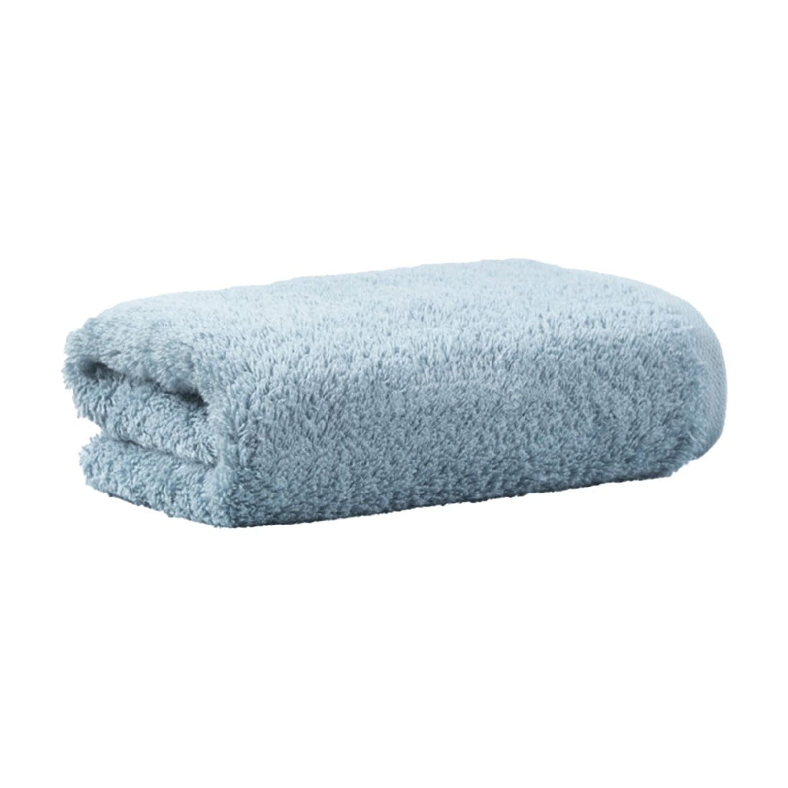 Blue Long Staple Cotton Face Towel For Bath Hand And Hair Thickened And ...