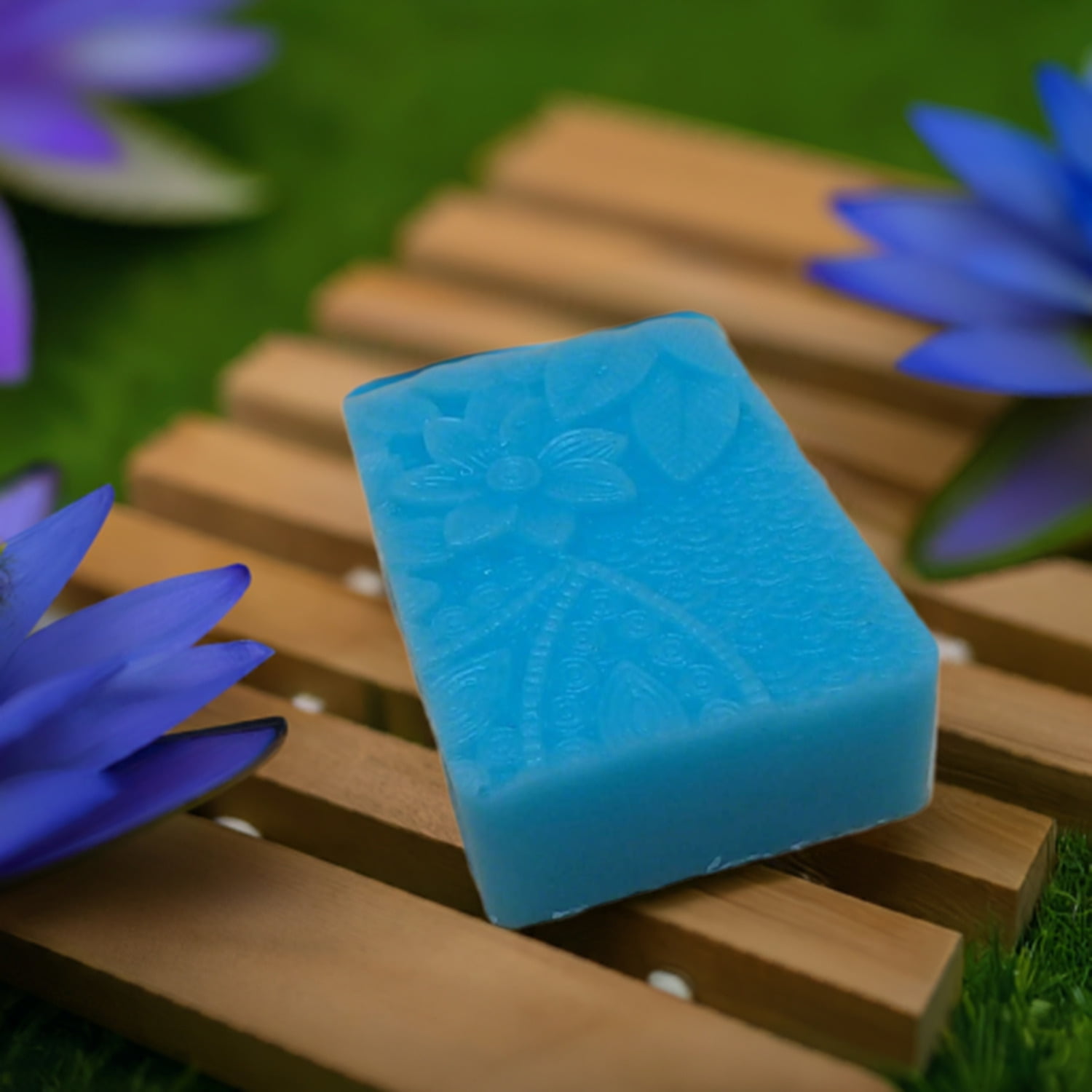 Blue Lotus Honey Suckle Aloe Oatmeal Soap - Simply Organic Soaps ...