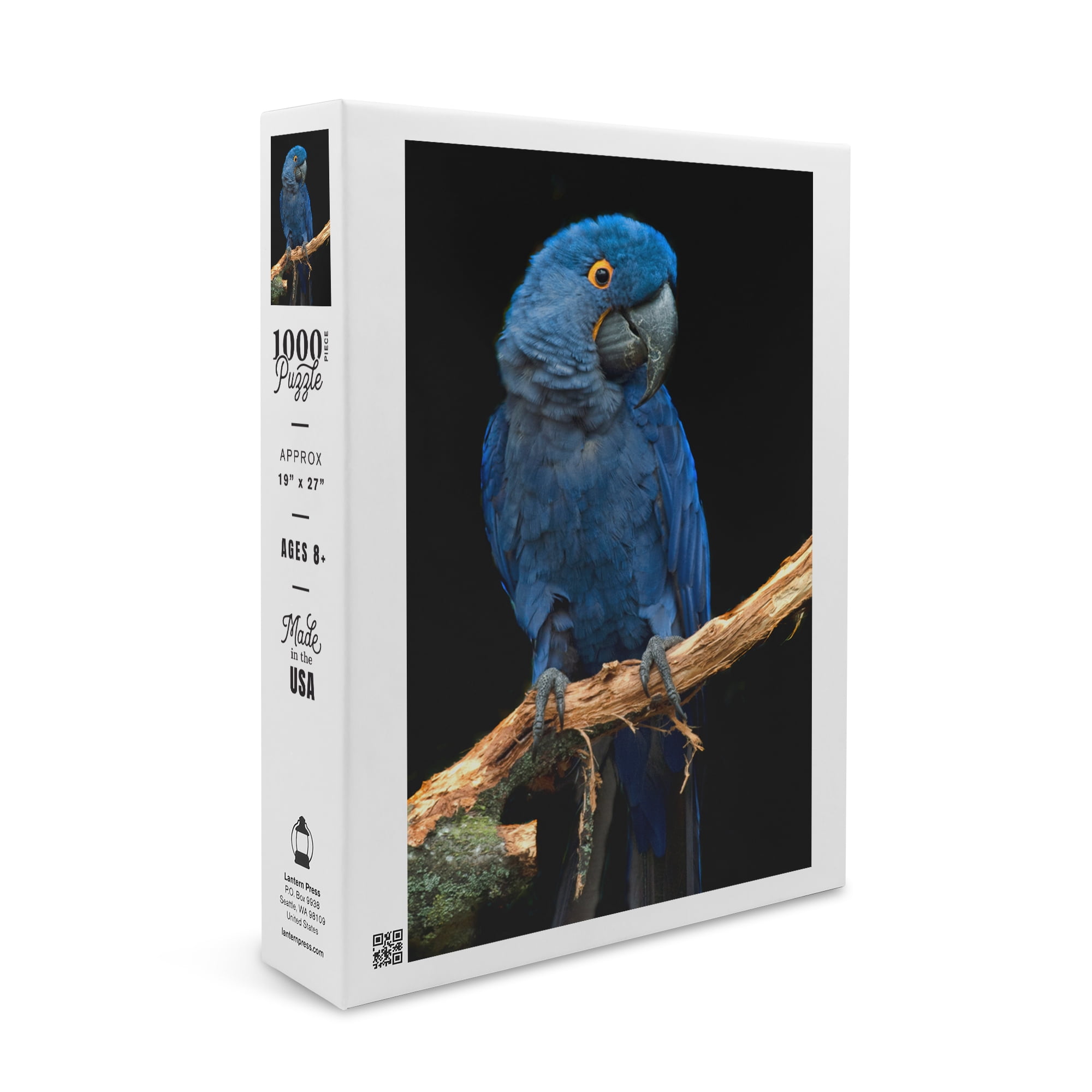 Blue Macaw (1000 Piece Puzzle, Size 19x27, Challenging Jigsaw Puzzle ...