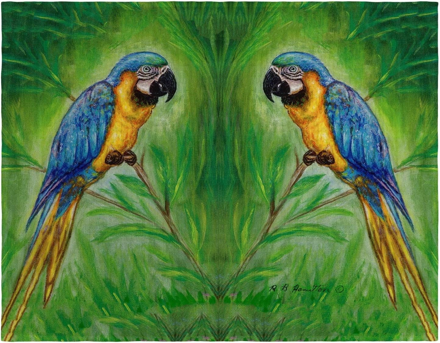 Blue Macaw Place Mat Set of 4 - Walmart.com