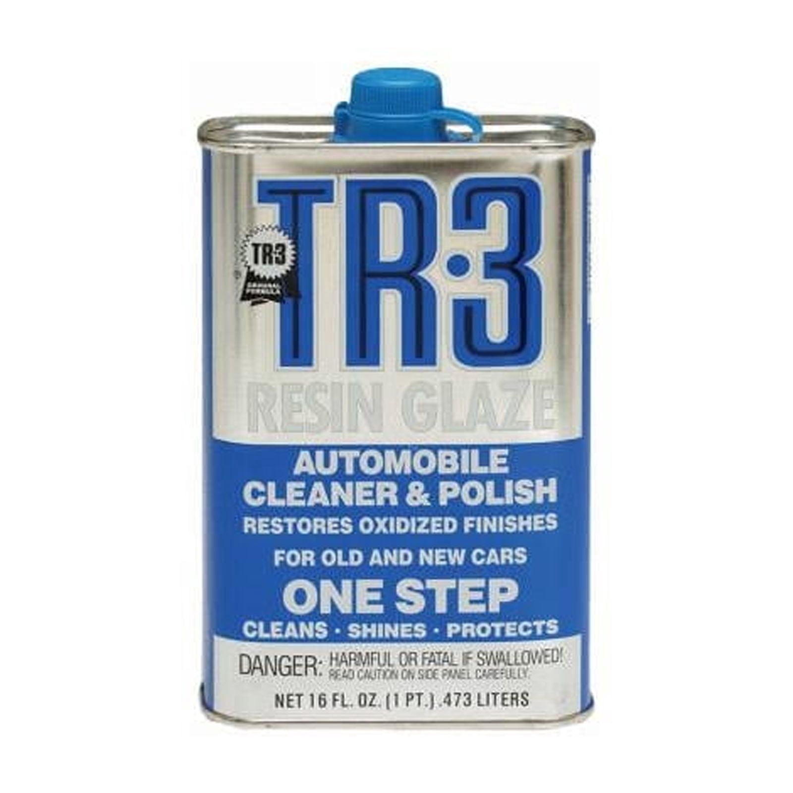 Blue Magic TR3 Resin Glaze, 1-Step Cleaner Polish, Restores Oxidized ...