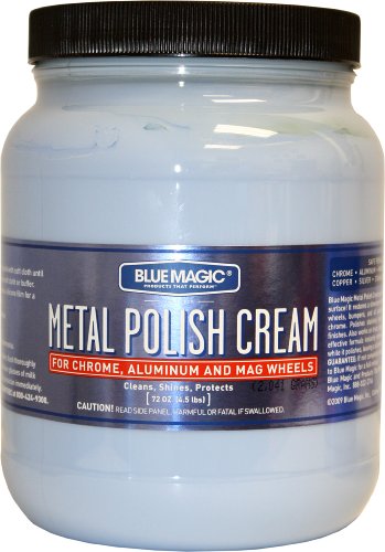Blue Magic 550-02PK Metal Polish Cream - 1.89 Liter, (Pack of 2 ...