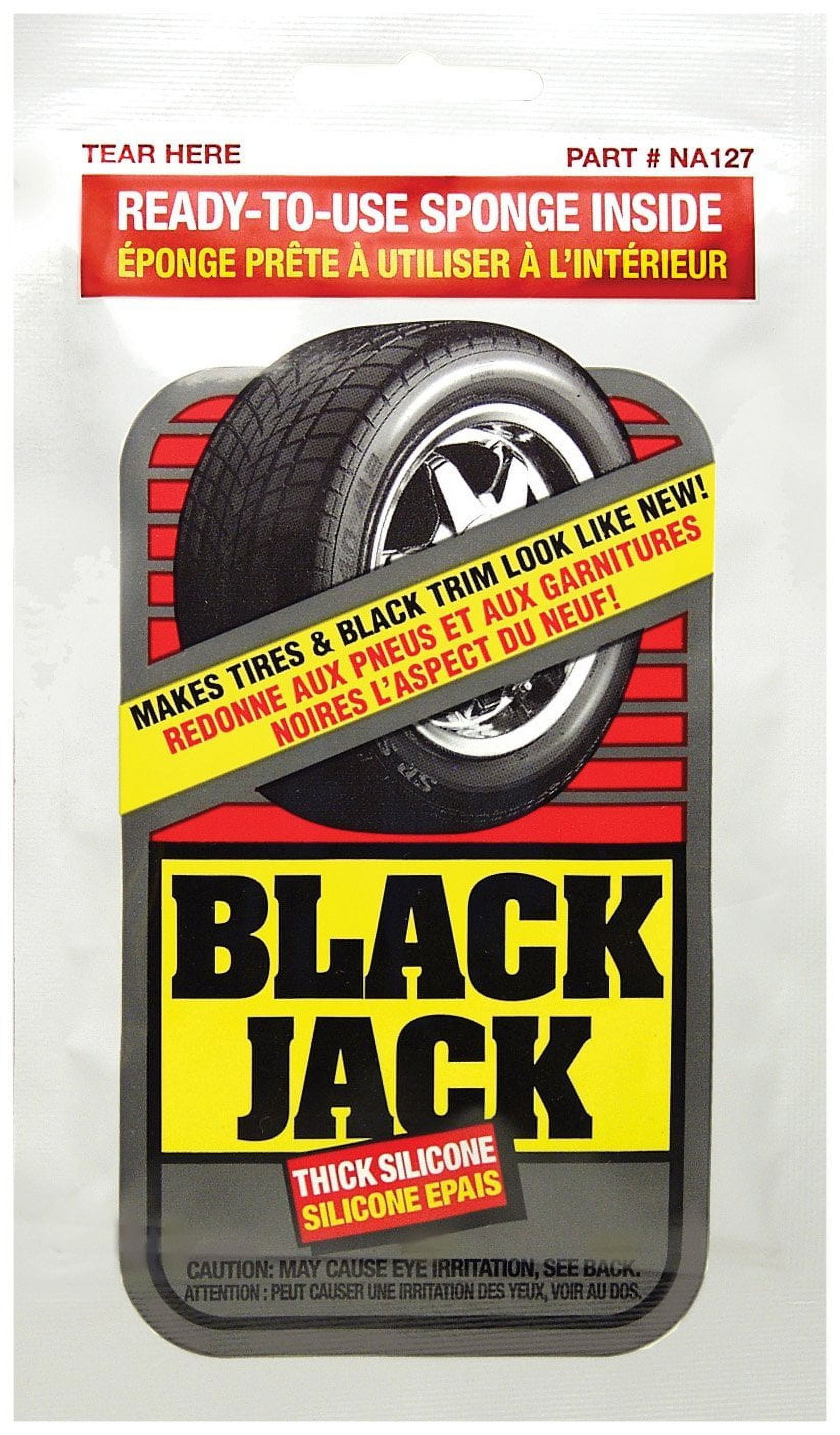 Blue Magic Black Jack Thick Silicone Tire Shine, Repels Dirt & Grime ...