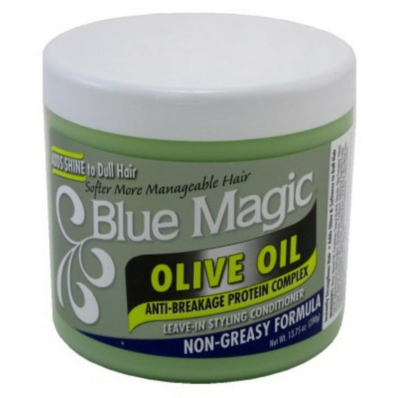 Blue Magic Leave-In Condition Olive Oil Styling 13.75oz (Pack of 3 ...