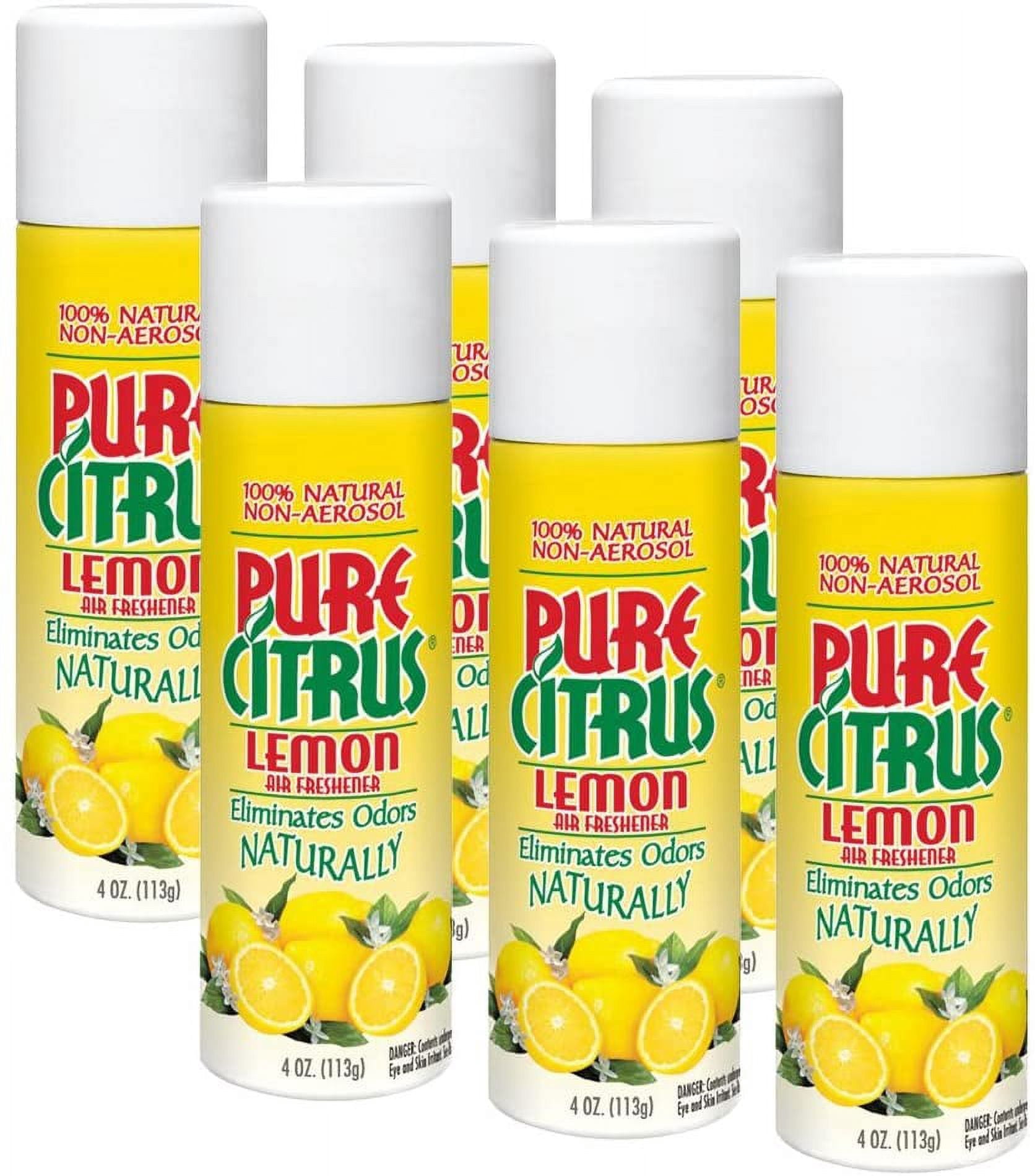 Blue Magic NA221 Pure Citrus Air Freshener Lemon - 4 oz. (6 Pack ...