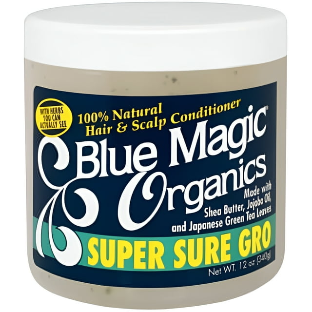 Blue Magic Organic Indian Hemp Herbal Hair and Scalp Conditioner, 12 oz ...