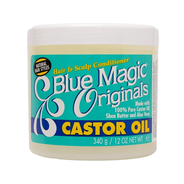 Blue Magic Originals Natural Castor Oil Hair & Scalp Conditioner with ...