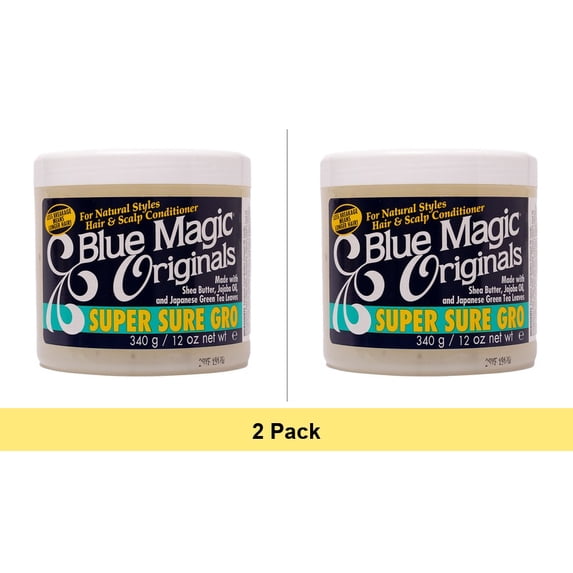 Blue Magic Originals Super Sure Gro for Natural Styles Hair and Scalp ...