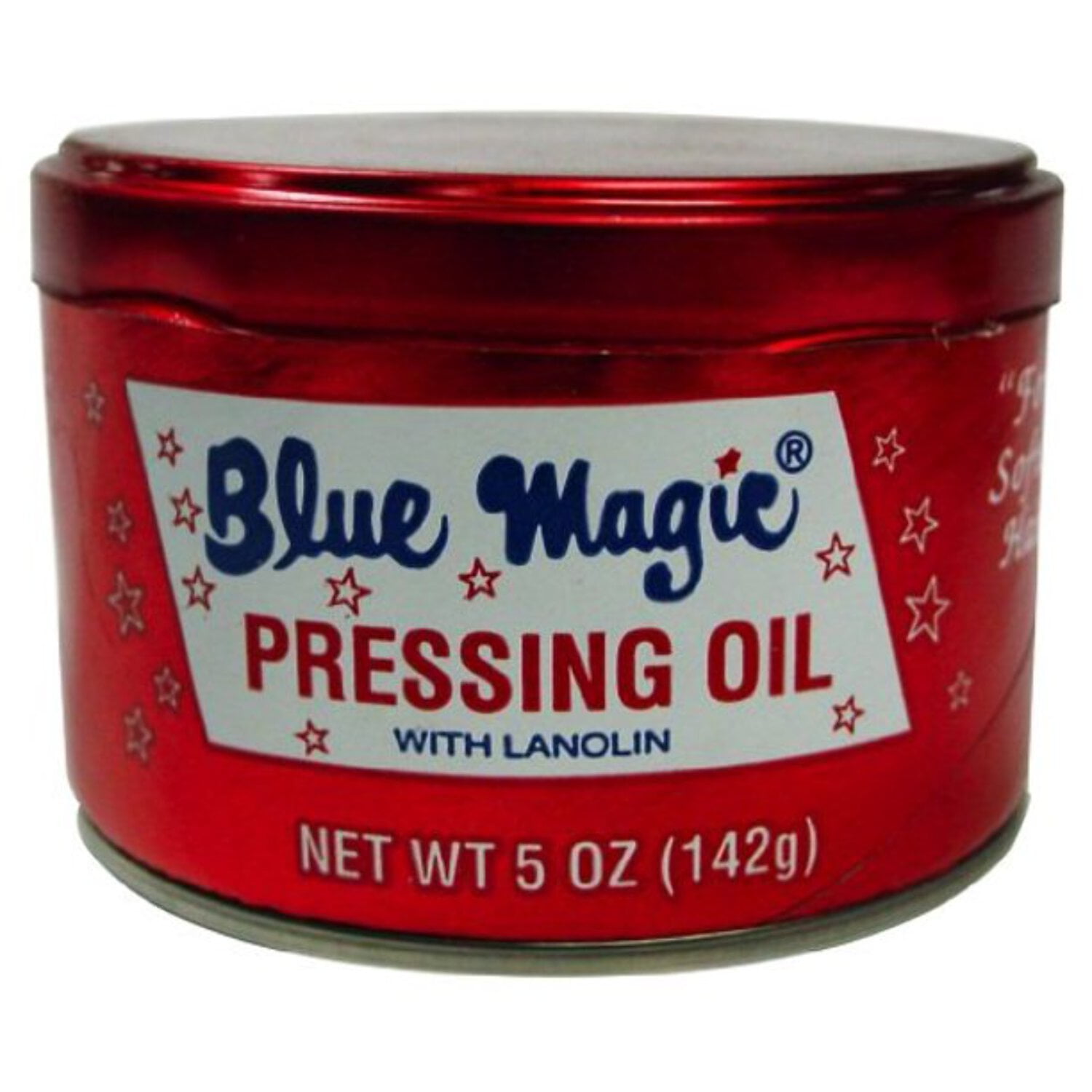 Blue Magic Pressing Oil with Lanolin - Extra Light, Soft Glossy Hair ...