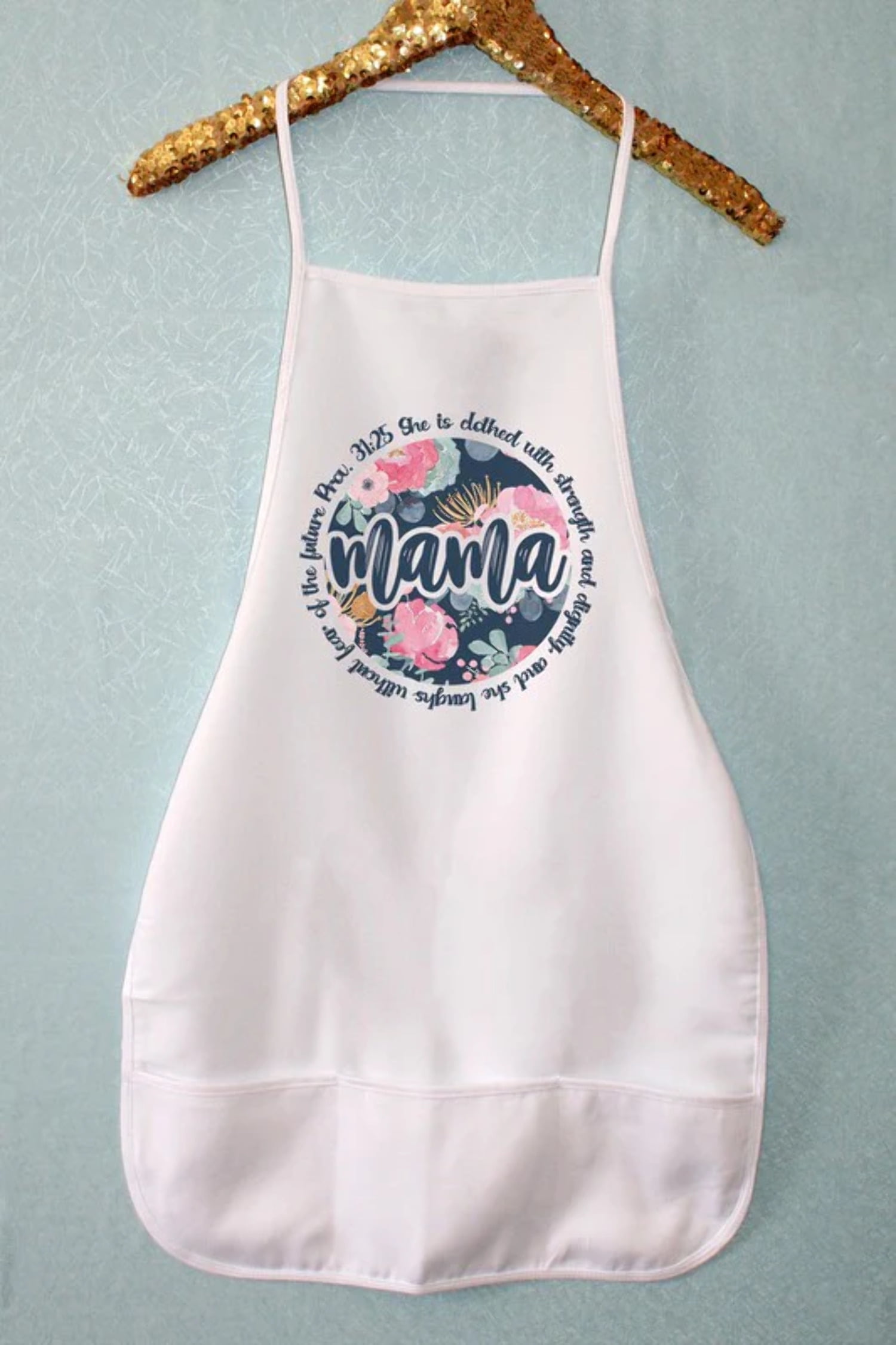 Blue Mama Floral Kitchen Apron - Walmart.com