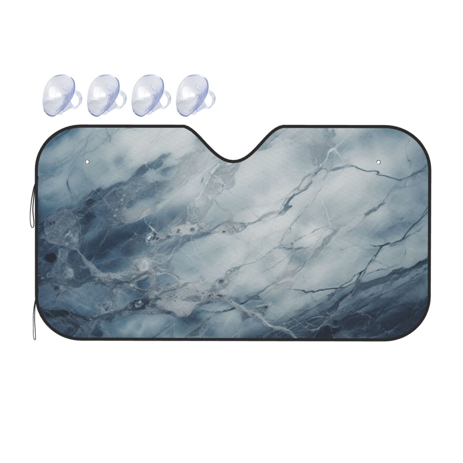 Blue Marble Modern Luxury Car Windshield Sunshade Automotive Sun Shade ...