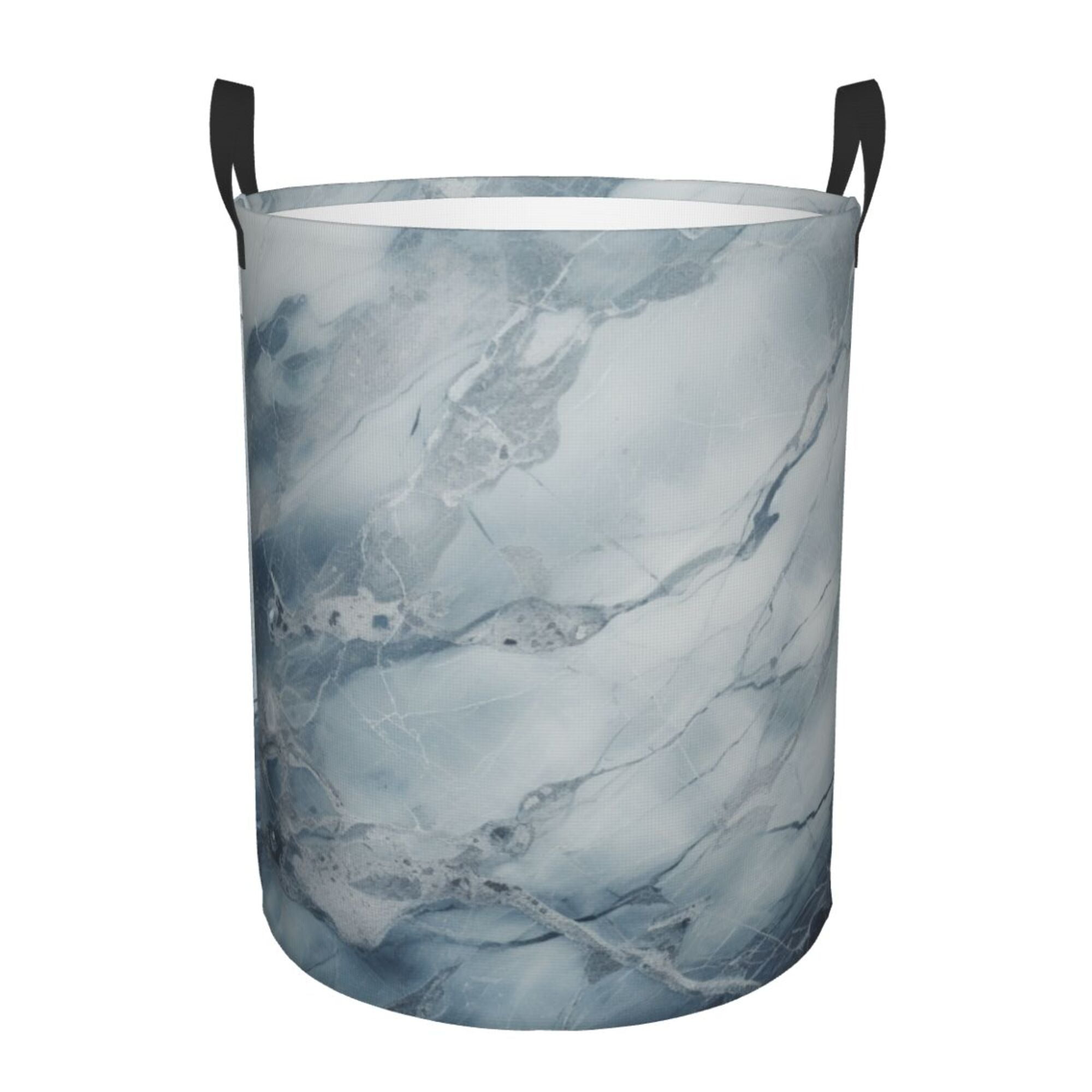 Blue Marble Modern Luxury Laundry Hamper Small Storage Basket/Toy ...
