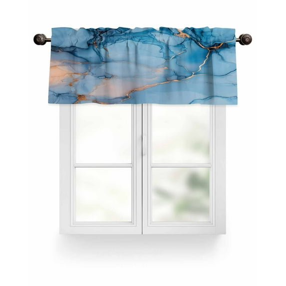 Blue Marble Texture Valances for Windows Abstract Gradient Water Ripple ...