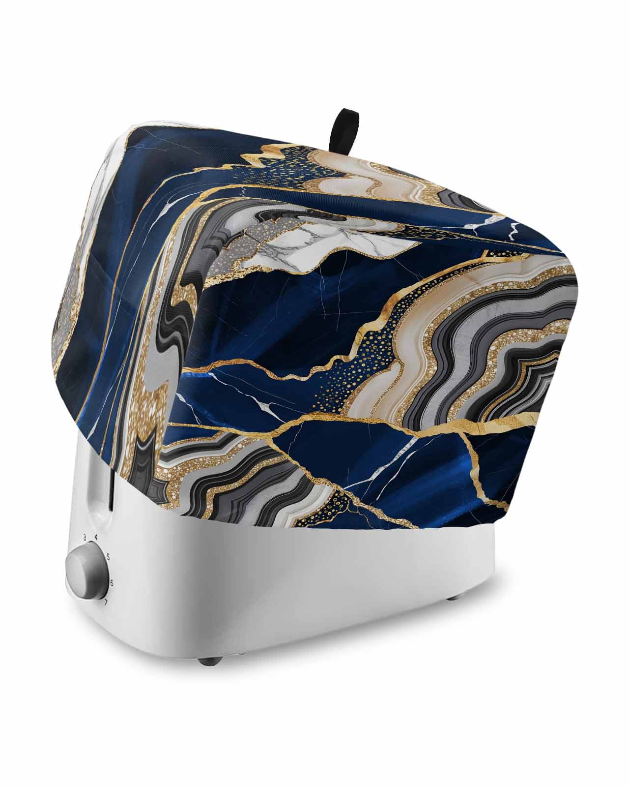 Blue Marble Toaster Cover 4 Slice, Large Kitchen Appliance Covers, Grey ...