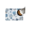 Blue Marine Life Doormat Non Slip Diatomaceous Earth Door Mat Absorbent ...