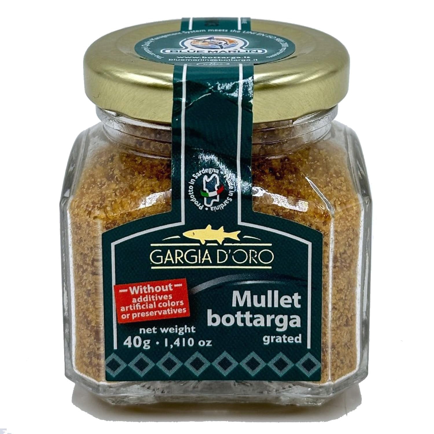 Blue Marlin Bottarga Mullet Roe Grated 1.4 oz Jar - Walmart.com